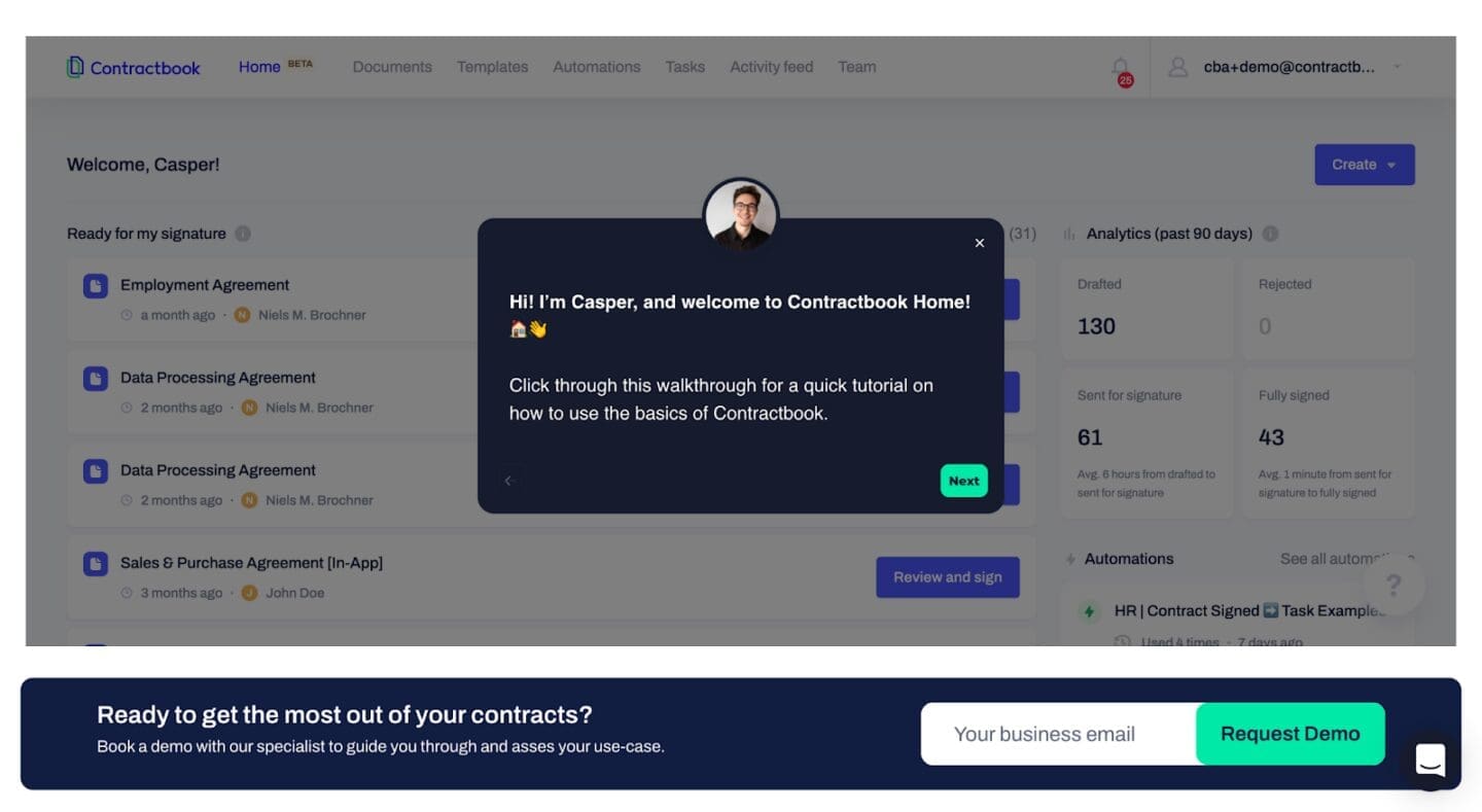 ‘Request a Demo’ Landing Page: 5 Examples | Walnut