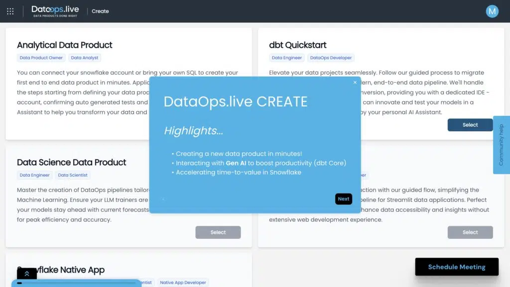 DataOps.live - Walnut