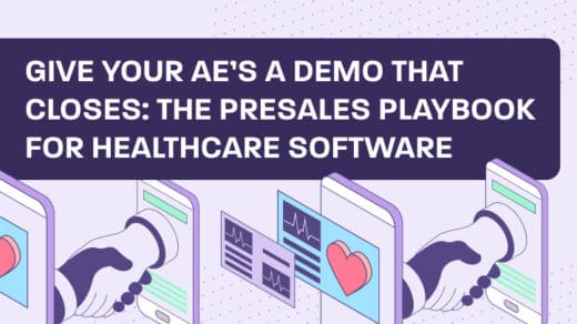 The Presales Playbook for Healthcare Software